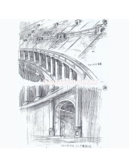 Saint Seiya Backgrounds Model Sheets