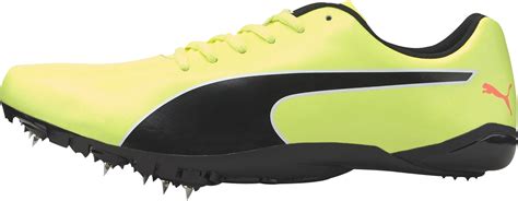 Puma Evospeed Prep Sprint Running Spikes Yellow Start Fitness