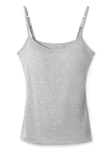 Qric Women Padded Built In Shelf Bra Camisole Summer Tank Top For Women