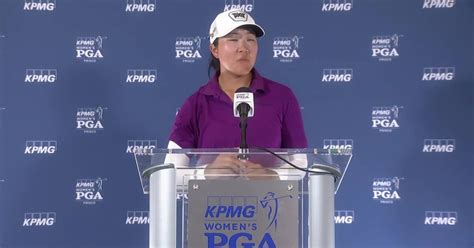 Auston Kim Discusses The Challenging Conditions In Round 2 Kpmg Womens Pga Championship