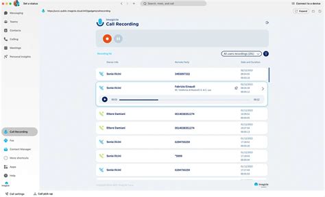 Call Recording For Webex Calling Phone Call Recording Software Solution Imagicle