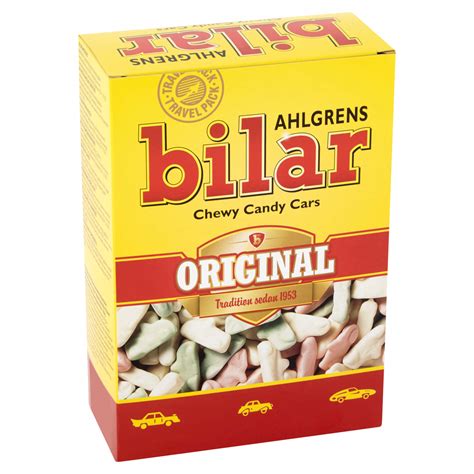 Ahlgrens Bilar Original Chewy Candy Cars Bordershop