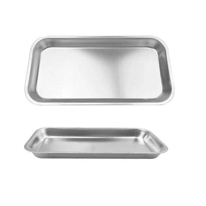 Stainless Steel Dental Surgical Tray Disinfection Plate Apex Dental