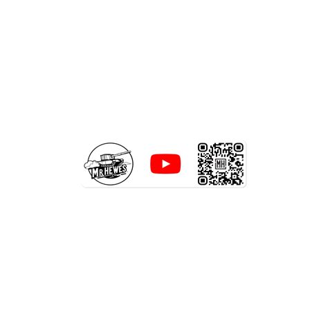 Mr Hewes Logo Youtube Stickers Mr Hewes Merch