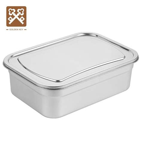 Contenedor De Alimentos Golden Key Acero Inoxidable 11l Con Tapa