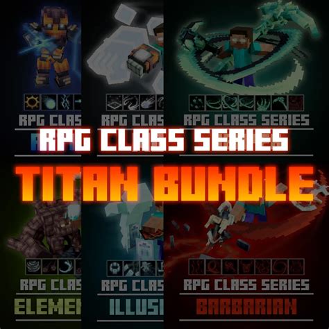 Rpg Class Legends Legend Bundle Mcmodels