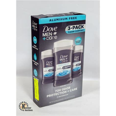 Dove Men Plus Care Deodarant 3 Pk Aluminium
