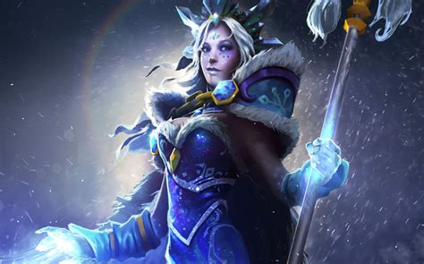 Wlop壁纸冰女 千图网