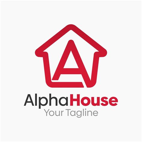 Alpha House Logo Design Template Good For Business Agency Community