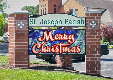 Outdoor Digital Church Signs
