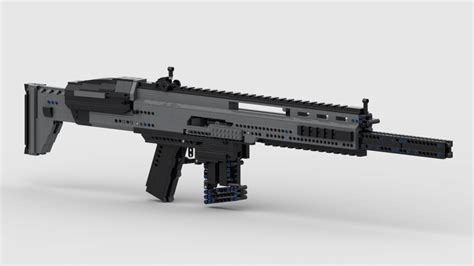 We The Genius And Creativity Meet — Lego Scar H Shell Ejecting Assault Rifle
