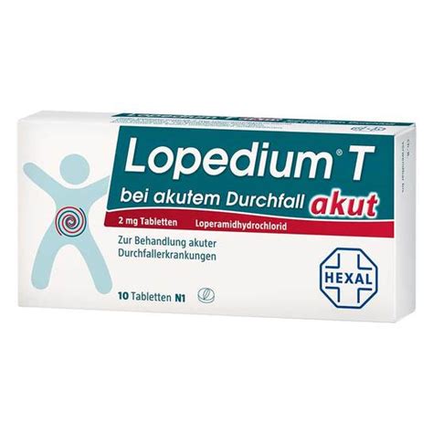 Lopedium T Akut Bei Akutem Durchfall Tabletten 10 St Bei Aponeo Kaufen