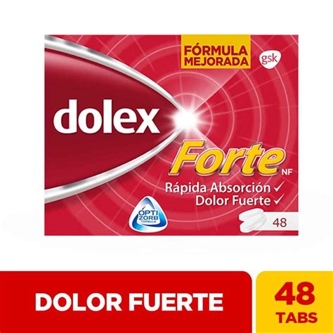 Dolex Forte X 48 Unds Mundo Caoba