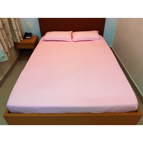 Mua Drap Ga Nệm Thun Lạnh Hq Cực Kì Mịn Mát Bộ Ga Trải Giường Vỏ Gối