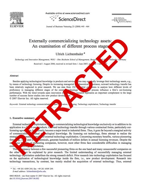 What Is Retraction Paper At Joshua Lewis Blog