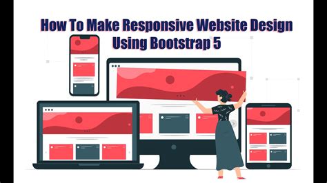 How To Make Responsive Website Design Using Bootstrap And CSS Responsive Website YouTube