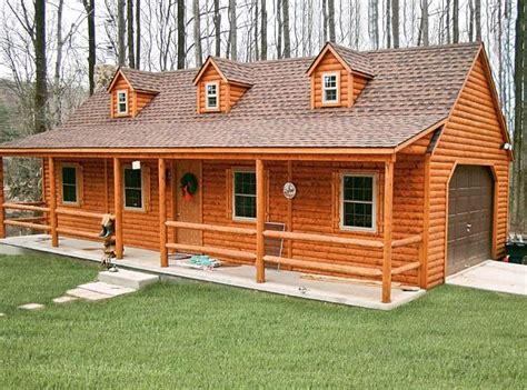 W Garage Prefab Log Homes Modular Log Homes Modular Log Cabin
