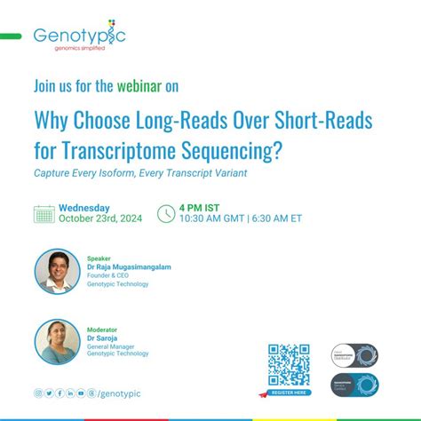 Genotypic Technology On Linkedin Longreads Shortreads Sequencing