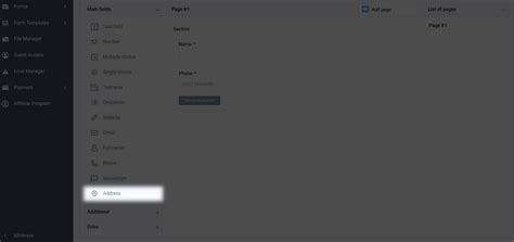 Адресс Formdesigned Knowledge Base