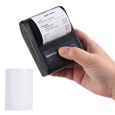 Wireless Bt Thermal Bill Receipt Printer Mini Mobile Pos Printer Support Esc Pos Shopee Malaysia