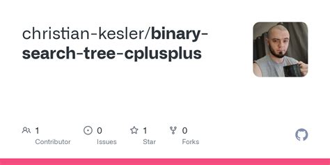 Github Christian Kesler Binary Search Tree Cplusplus