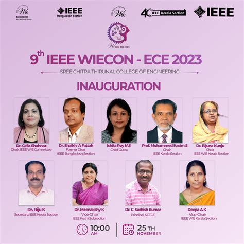 Grand Inauguration Ceremony Of Ieee 9th Wiecon Ece 2023 11th Ieee Wiecon Ece