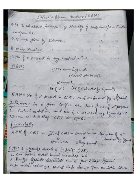 Effective Atomic Number Pdf