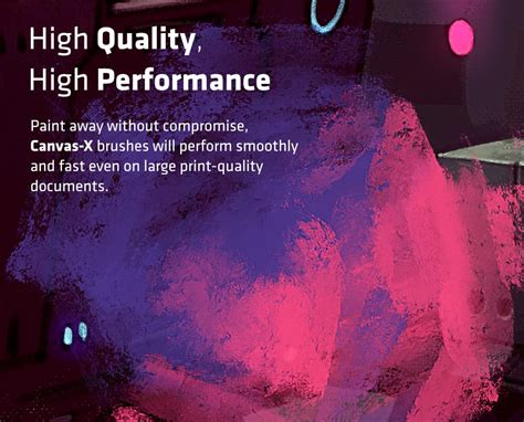 Canvas X Brush Pack For Procreate Frankentoon Studio
