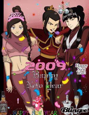 Fr Hliches Neues Jahr W Nscht Mai Ty Lee Und Azula Picture Blingee Com