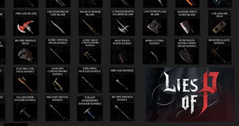 Create A Lies Of P Combo Weapons Tier List Tiermaker