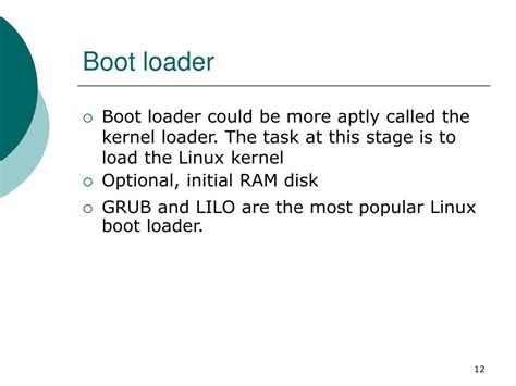 Ppt Linux Booting Procedure Powerpoint Presentation Free Download Id359806