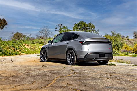 Tesla Model Y Juniper Up 05 Forged Wheels In Satin Titanium