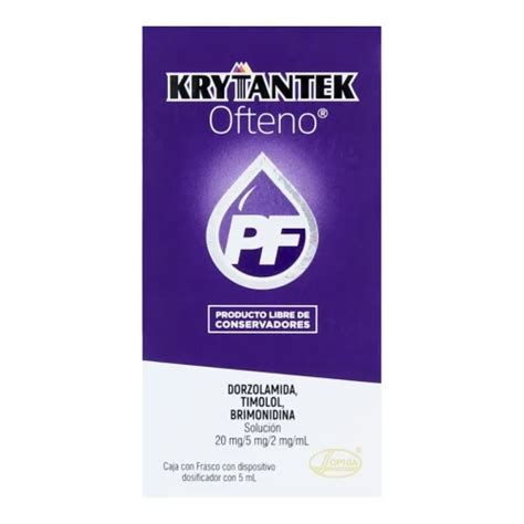 Krytantek Gotas Para Ojos 5ml Tratamiento Oftalmológico