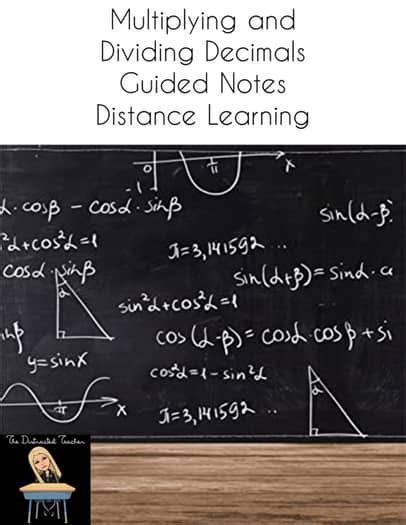 Multiplying And Dividing Decimals Guided Notes Distance Learning