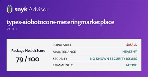 types aiobotocore meteringmarketplace python package snyk