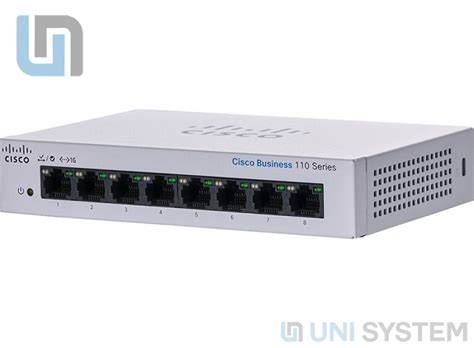 Cbs110 8pp D Eu Cisco Business 110 Series Unmanaged Switches 8 Port Poe