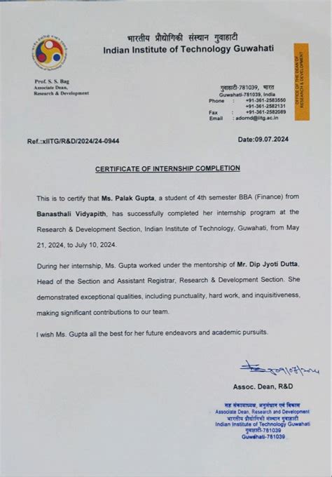 Palak Gupta On Linkedin Internship Iitguwahati Finance Dataanalysis Automation