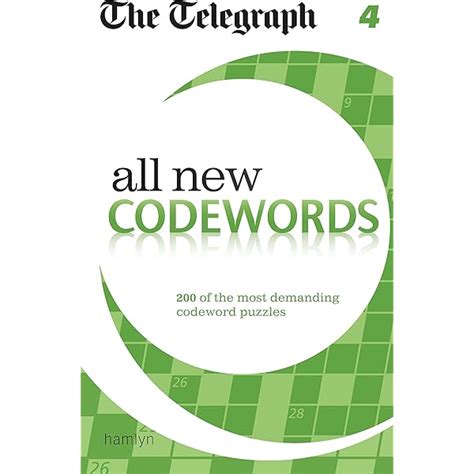 Telegraph All New Codewords Volume 7 A Cracking A Vogue Runway