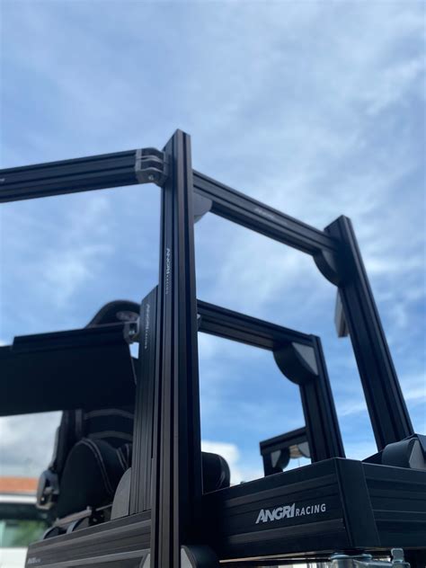 Pro Sim Rig Chassis Integrated Hardcore Screen System On Rig