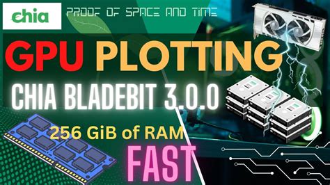 Live Test Using The Latest Chia Bladebit Gpu Plotting Software ~6 Min