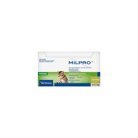 Buy Milpro Allwormer for Cats 0.5 - 2 kg Online