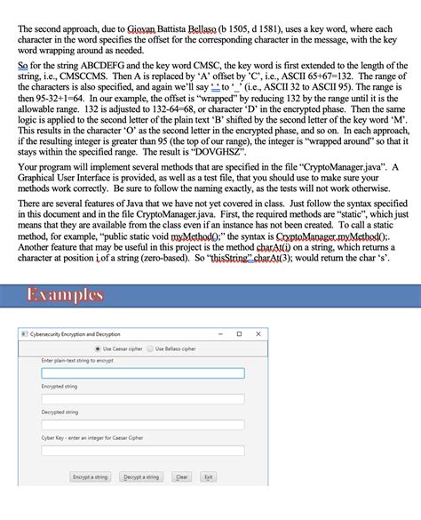 solved cmsc203 assignment 3 in cryptography encryption is