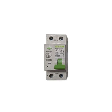 Rolec Aceq0110 Rcbo Spn Type A 16amp 30ma 2 Module Superlec Direct
