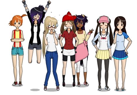 Kisekae Pokemon Girls By Undertalemettatonneo On Deviantart