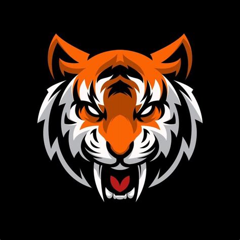 Tiger Face Vector Art Icons And Graphics For Free Download