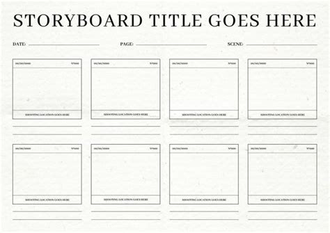 Vintage Style Storyboard Free Vector Storyboard Vintage Fashion