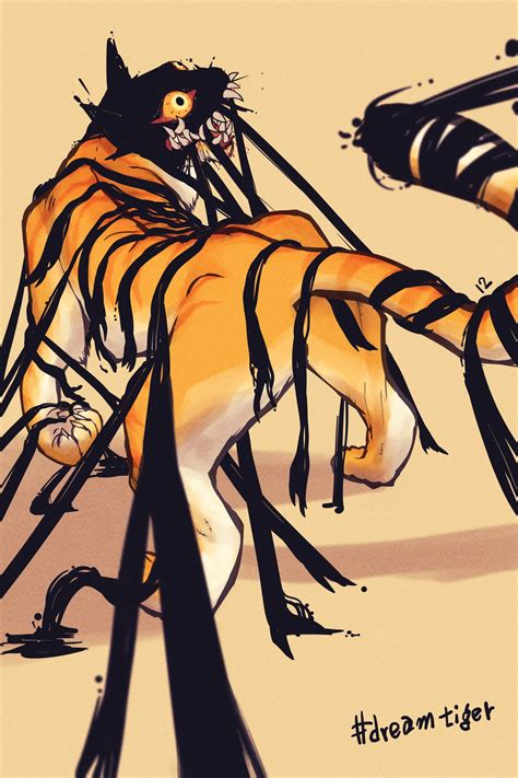 Dream Tiger Original Drawn By Higashikeisuke9 Danbooru