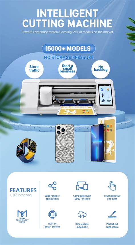 Factory Direct Tpu Hydrogel Film Cutting Plotter Back Stickers Mobile