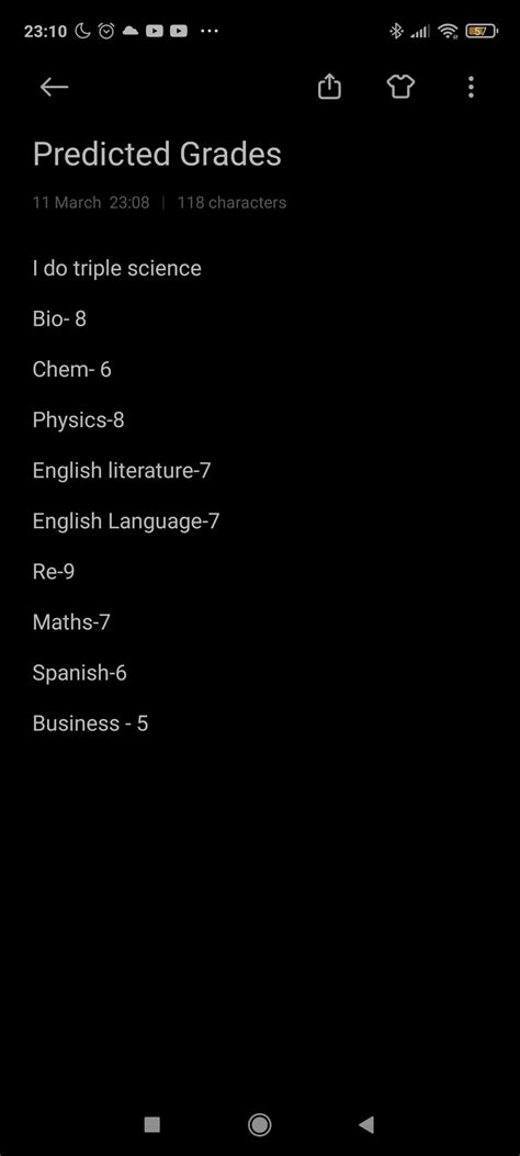 Predicted Grades From Mocks R Gcse