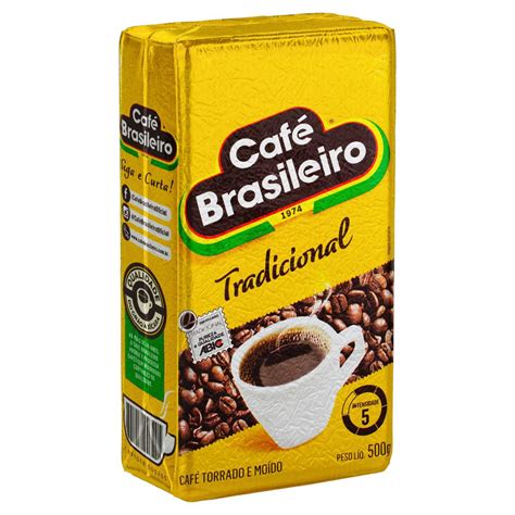 Café Torrado E Moído A Vácuo Tradicional Café Brasileiro Pacote 500g